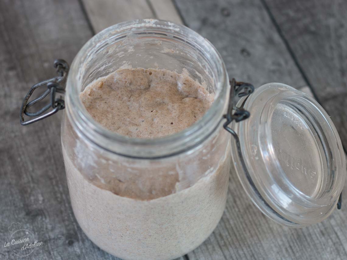 Comment Faire un levain naturel (recette et astuces) - La Cuisine d'Adeline
