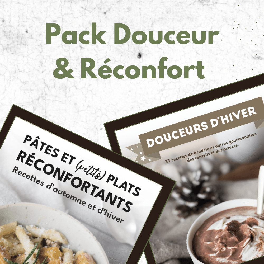 Pack Ebook Douceur et Réconfort - La Cuisine d'Adeline